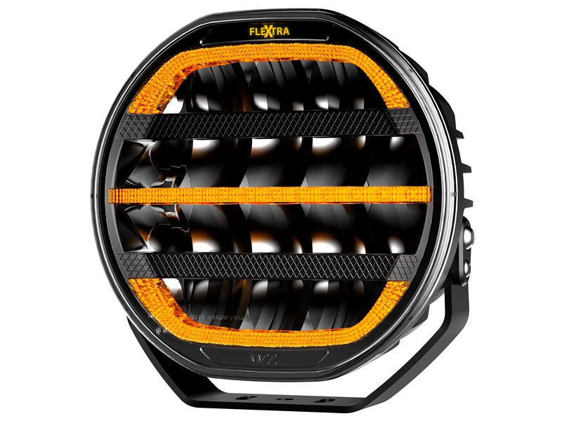 Flextra OZZ LED high-beam with dual position-light, E-approved - Matronics
