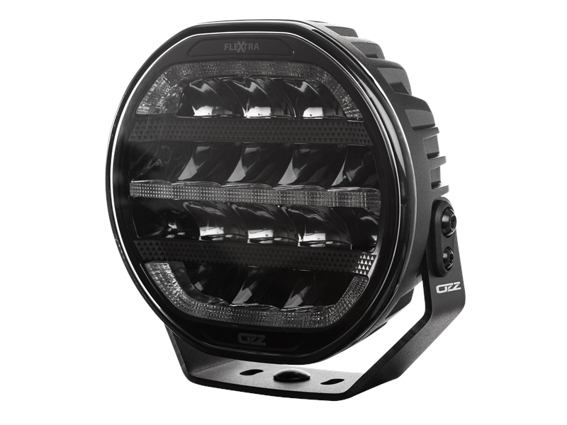 Flextra OZZ LED high-beam with dual position-light, E-approved - Matronics