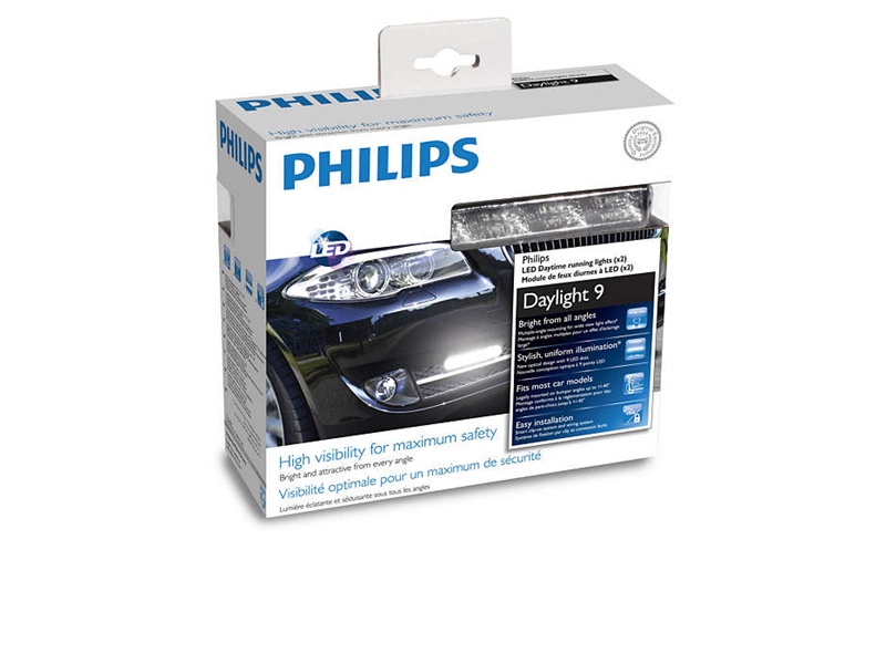 Philips LED DRL Set, Daylight 9 - 12V - Matronics