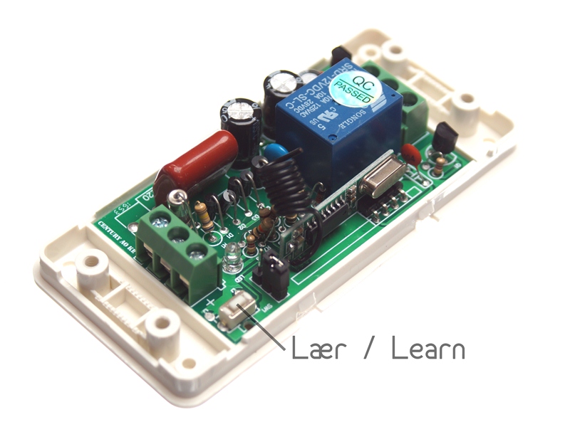 Wireless 230V relay system - 1 channel - Matronics